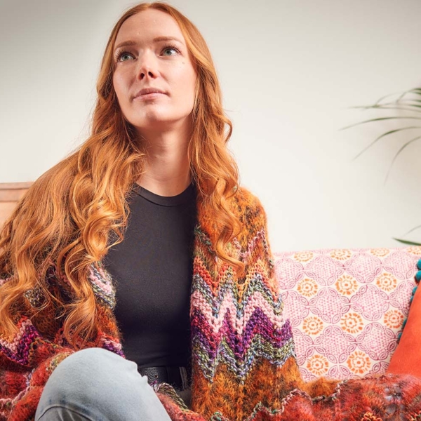 Free Your Spirit Throw Kit - Colinette Yarns